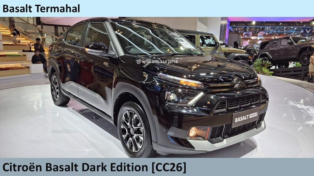 Citroen Basalt Dark Edition [CC26] review - Indonesia - YouTube