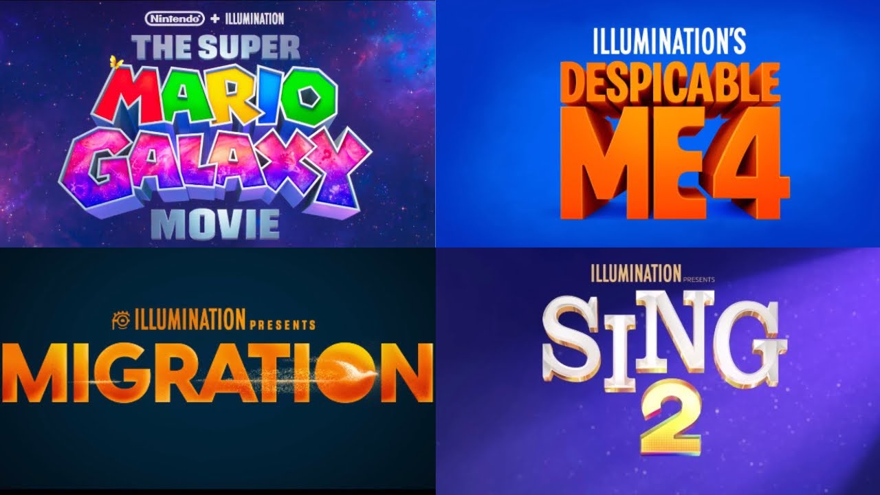 Illumination Trailer Logos (2010-2026) (UPDATED W/ THE SUPER MARIO ...
