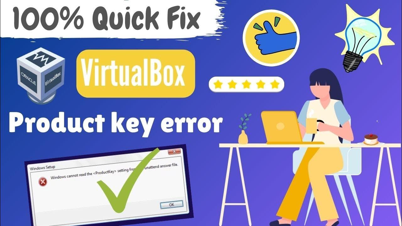 Virtualbox product key error | Fix Windows Product Key Errors { 2024 STEPS } | eTechniz.com 👍 ...