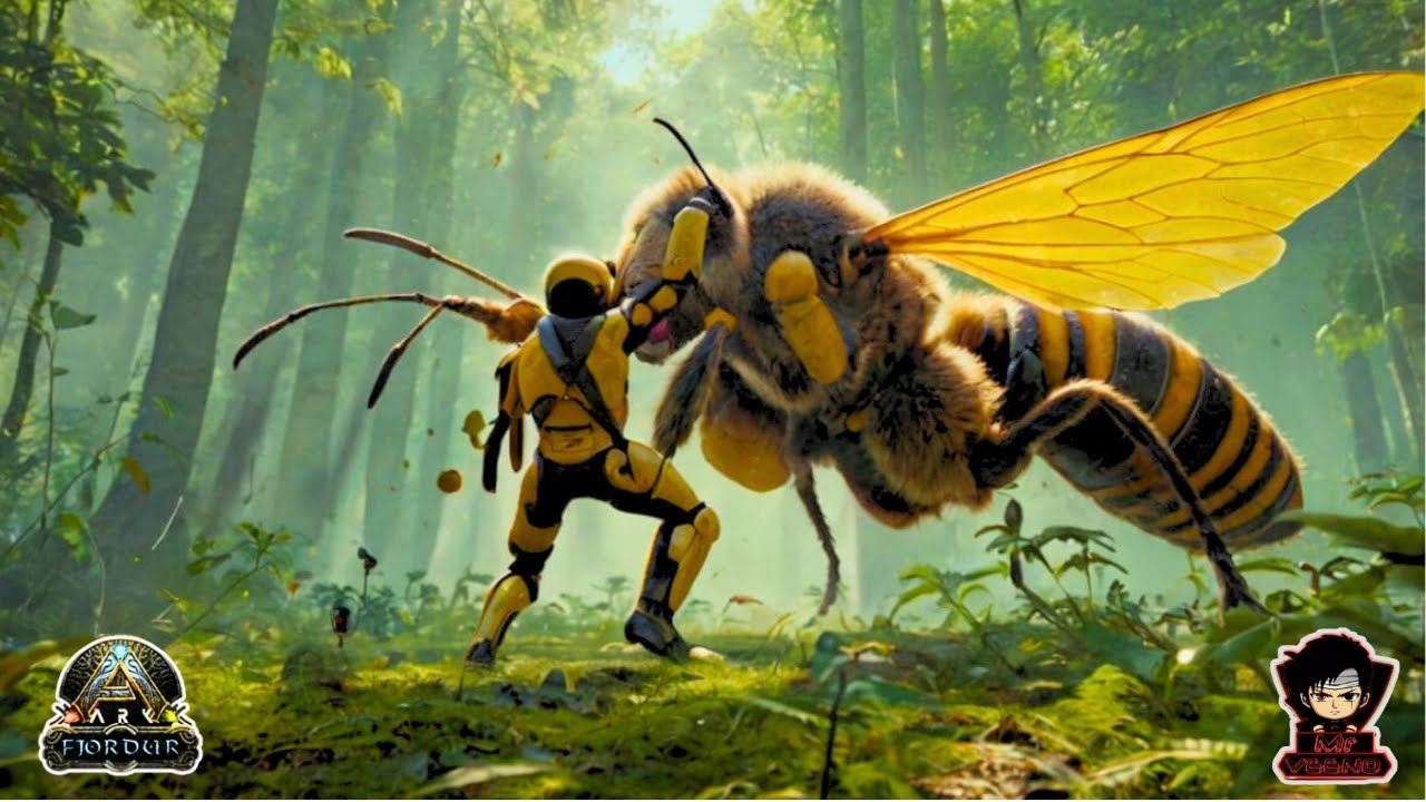 Killing First Mini boss (Beyla Bee) | Ark Survival Evolved - Fjordur ...