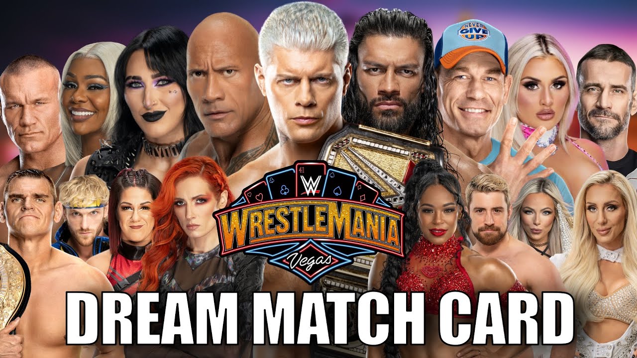WWE WrestleMania 41 Dream Match Card Predictions: Fantasy Booking Post ...