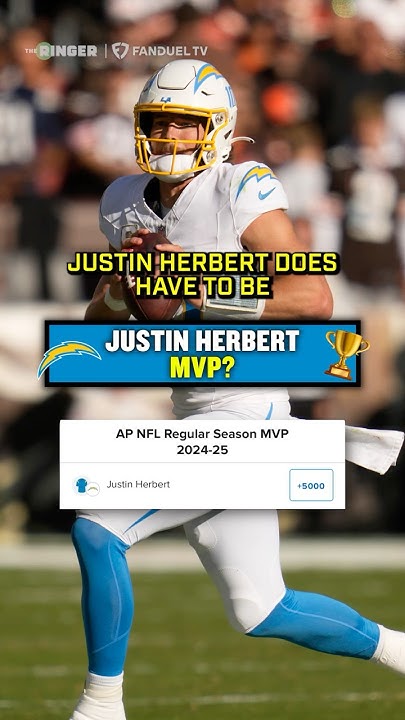 Can Justin Herbert WIN the NFL MVP? - YouTube