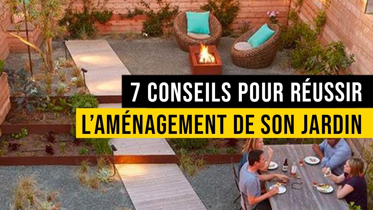 Aménager son JARDIN : 7 Conseils pour RÉUSSIR son Jardin ! 👍 - YouTube