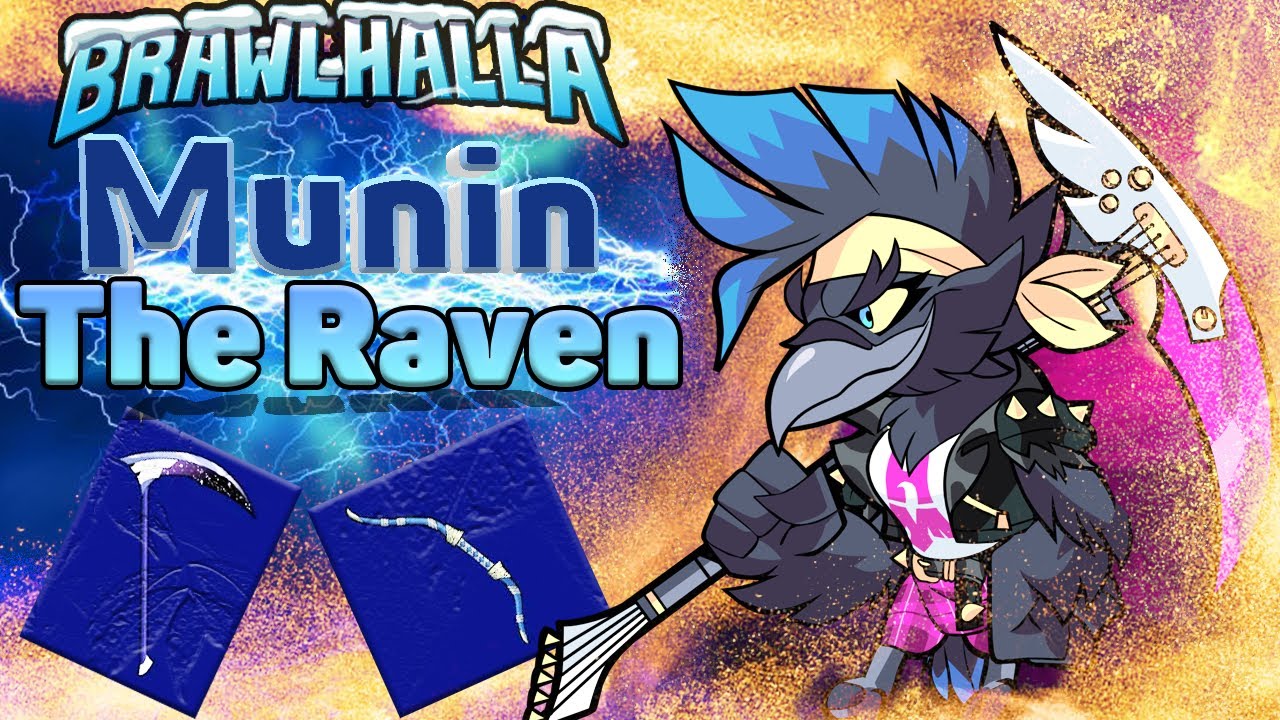 Brawlhalla - Munin Наблюдатель за Миром - YouTube