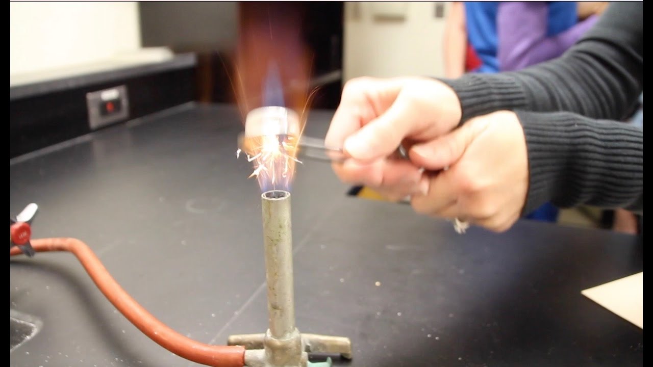 Mrs. Simpson's Flame Test Lab - YouTube