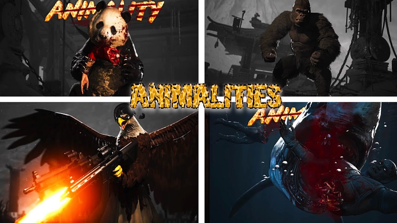 MORTAL KOMBAT 1- ALL ANIMALITIES - 4K - YouTube
