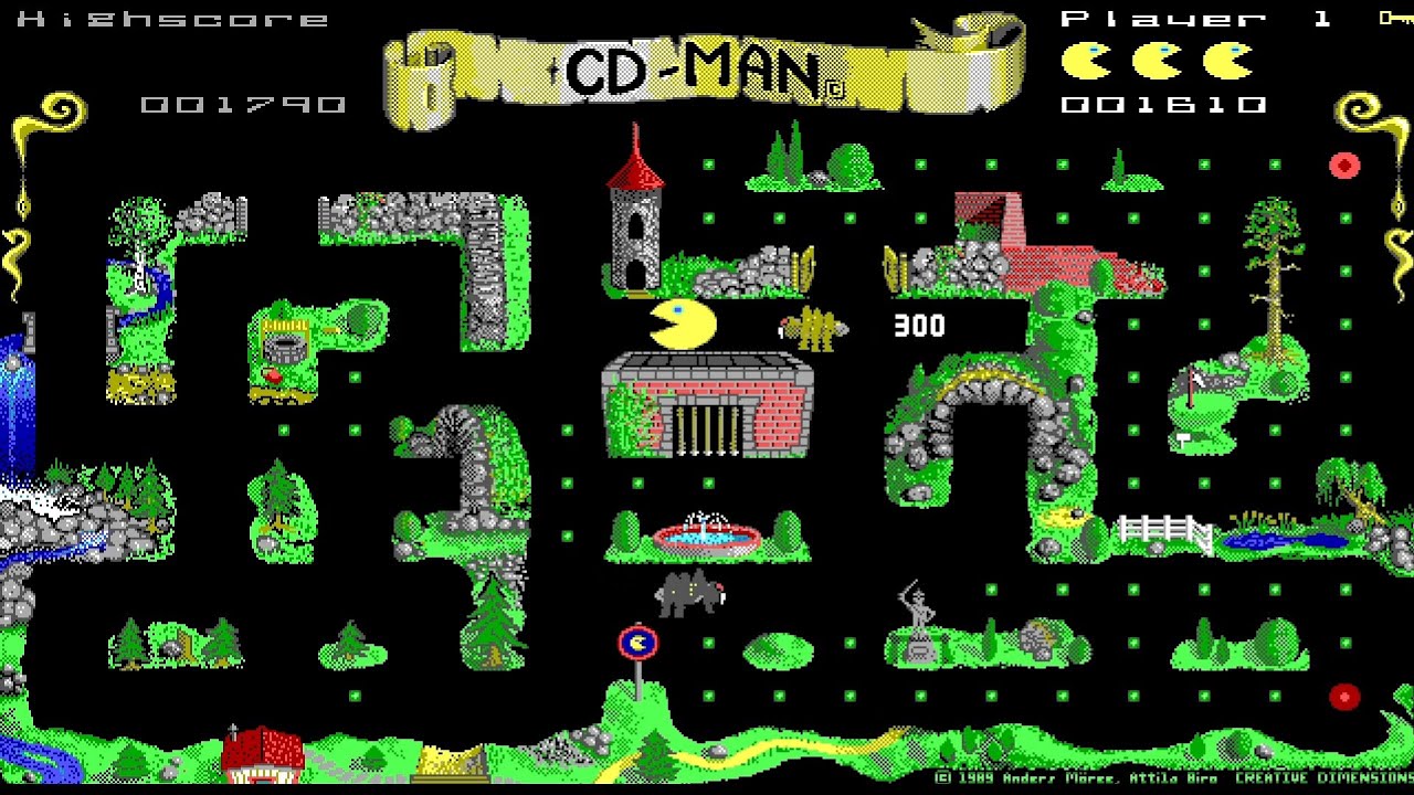 CD MAN 1989 (Arcade) - YouTube