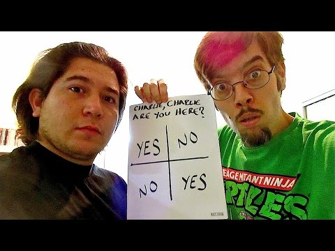 CHARLIE CHARLIE CHALLENGE!!! SUPER SCARY - YouTube