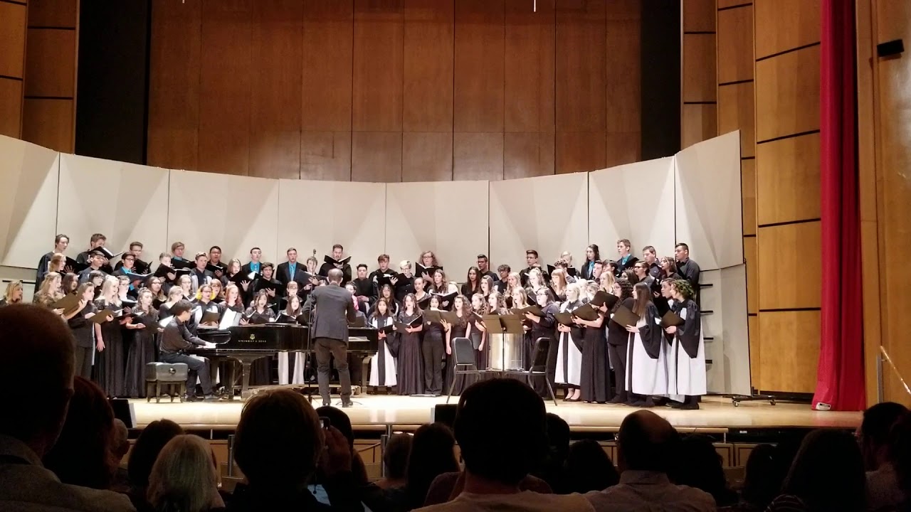Sydney's choir finale at UNM combined with the UNM choir - YouTube