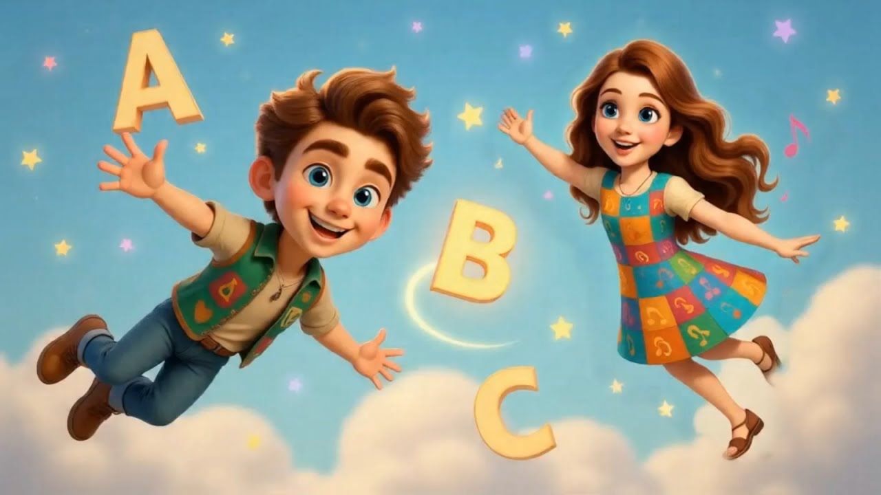ABC Quick Song for Toddlers 🎵 Learn the Alphabet with Leo & Melody ...