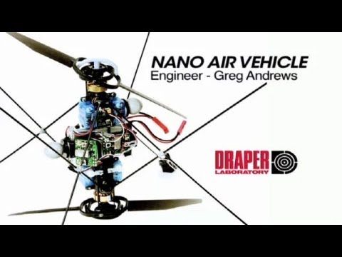 Nano Air Vehicle-- Draper Laboratory - YouTube