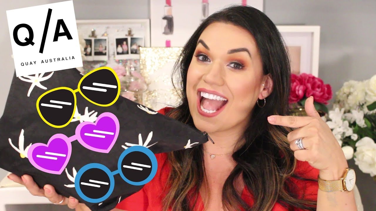 Quay Australia Sunglass Collection 2019 Leslie Nicole Youtube