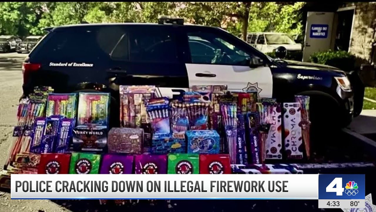 Police cracking down on illegal firework use in Inland Empire - YouTube
