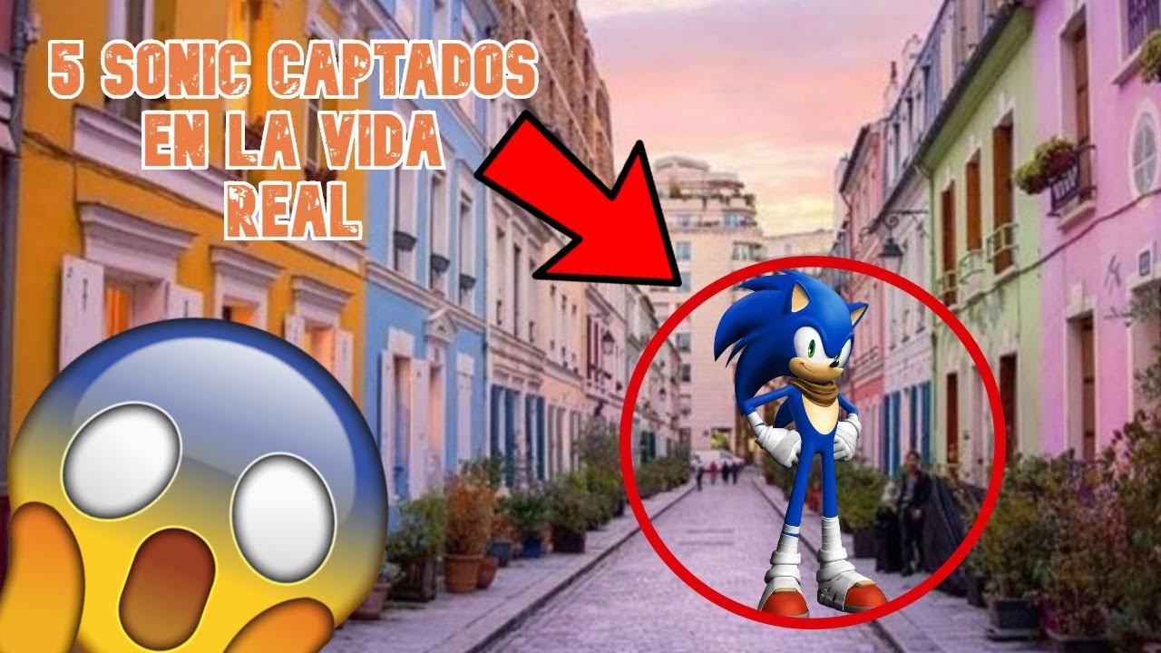 5 SONICS CAPTADOS EN LA VIDA REAL 😱😱 *Mucho Miedo* SORTEO DE ...