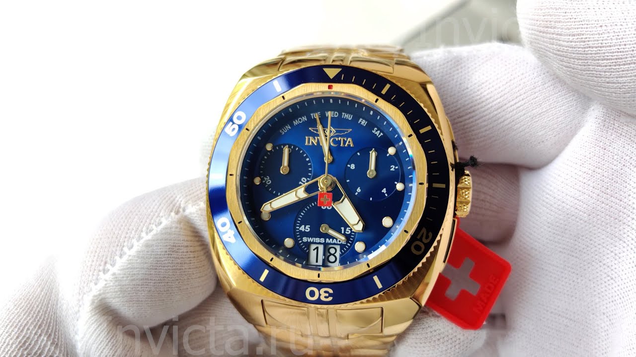 Invicta Swiss Made Boy 44777 Men's Watch | Швейцарские Дайверские ...