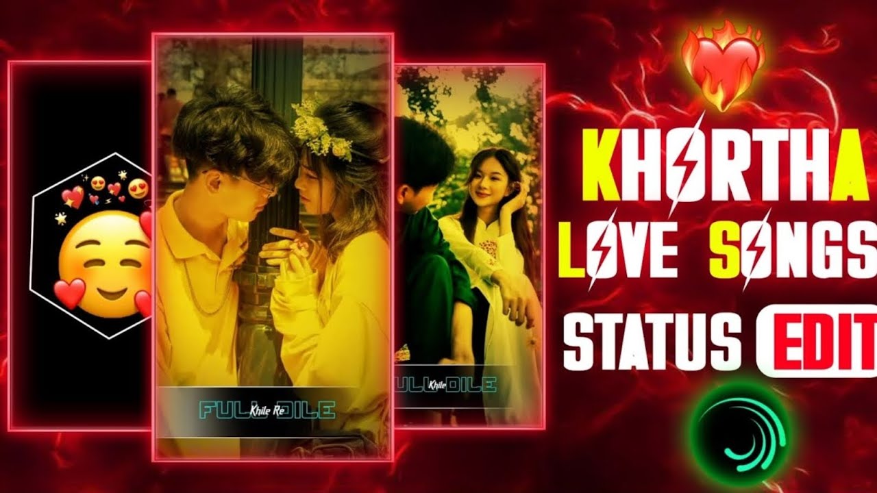 NEW KHORTHA SONG STATUS VIDEO EDITING//INSTAGRAM TREDING STATUS VIDEO ...