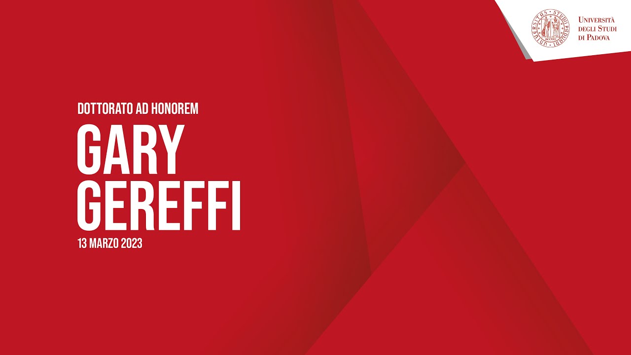 Cerimonia di consegna del diploma di dottorato ad honorem in Economia e ...