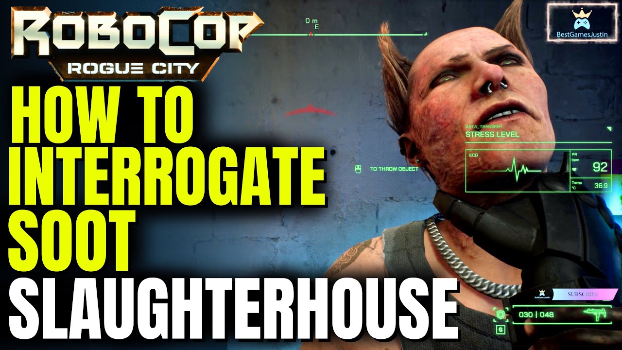 Interrogate Soot - Soot's Final Encore Mission | Robocop Rogue City ...