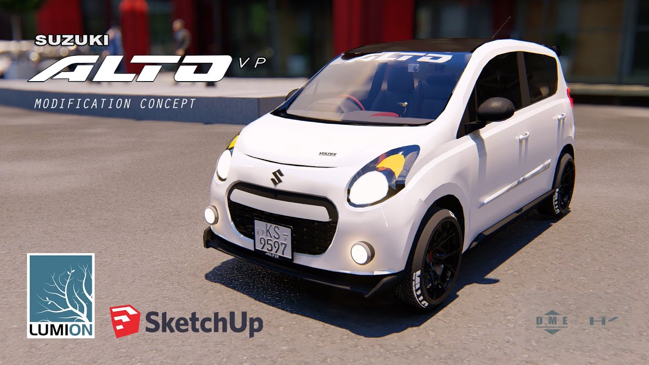 SUZUKI ALTO vp Simple Modification Concept - YouTube