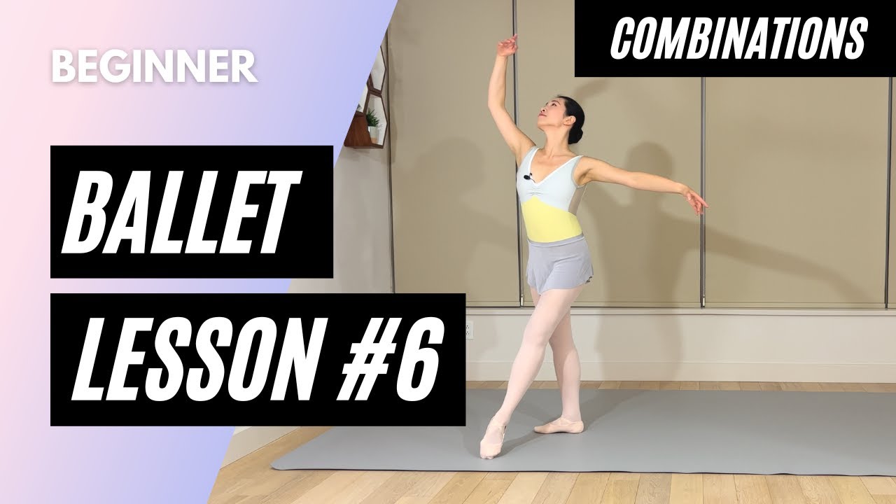 Beginner Ballet Class 6 || Combinations Only - YouTube