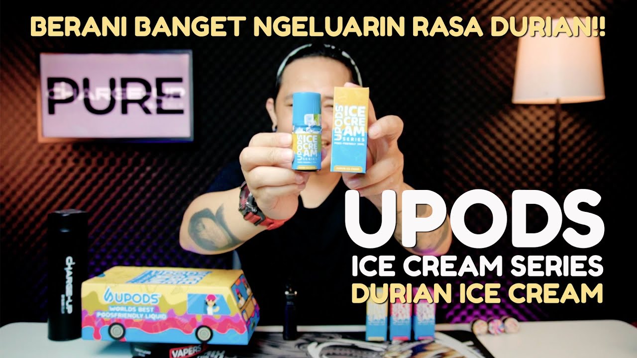 UPODS ICE CREAM SERIES "DURIAN ICE CREAM" | GUE SEBAGAI PECINTA DURIAN ...