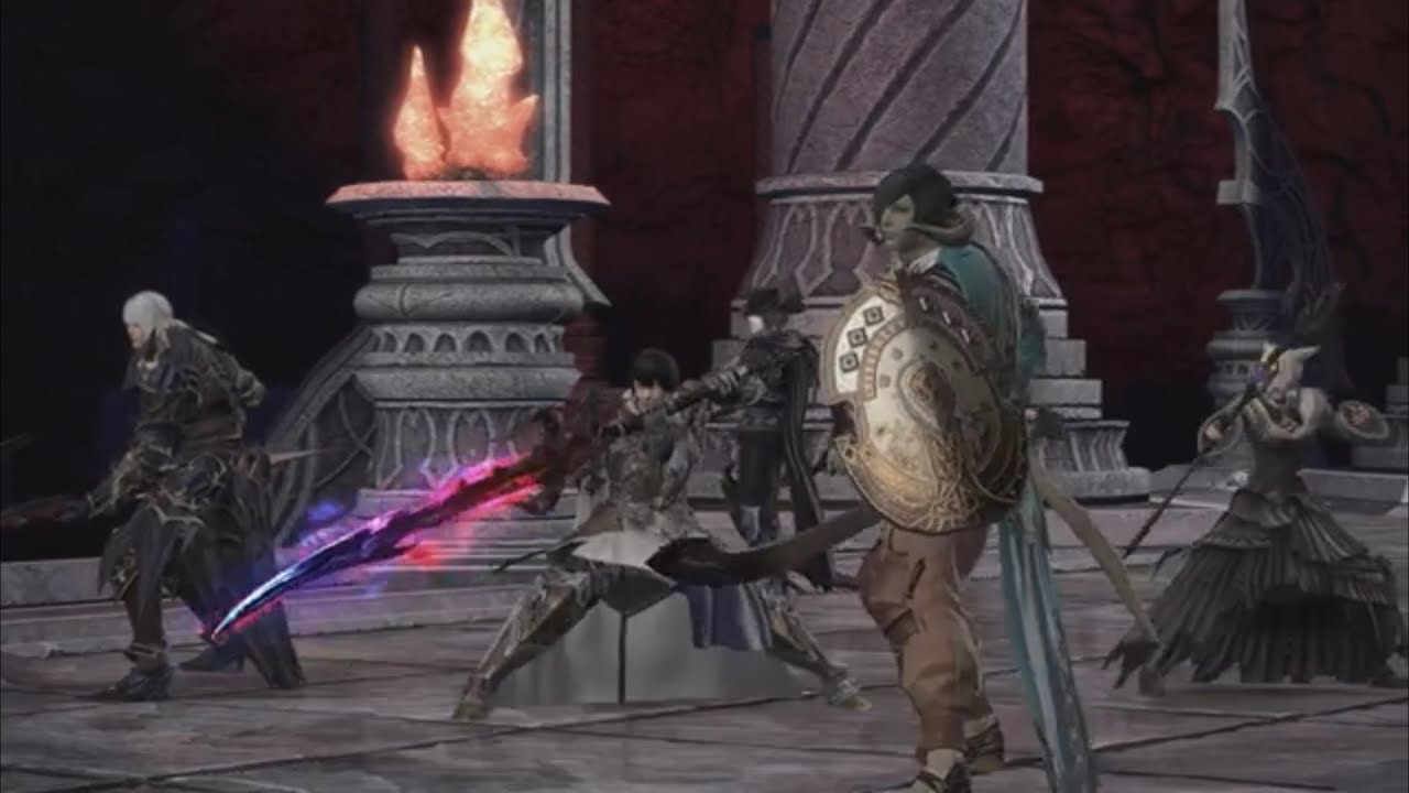 FF14 Patch 6.5 : Scions vs Golbez Cutscene - YouTube