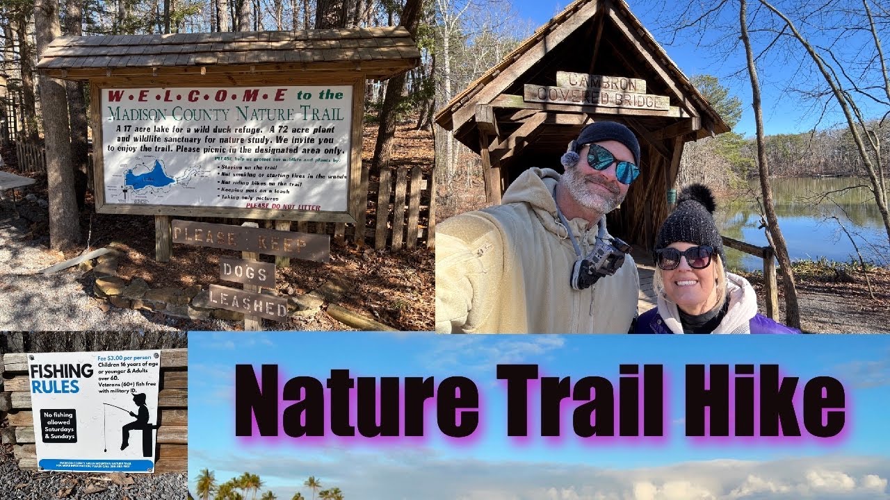 Madison County Nature Trail Hike on a cold winter morning #hiking # ...