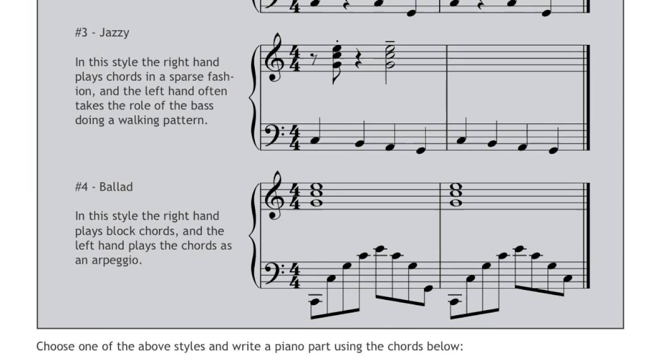 Lv3 pg74: Piano Accompaniment Styles - YouTube