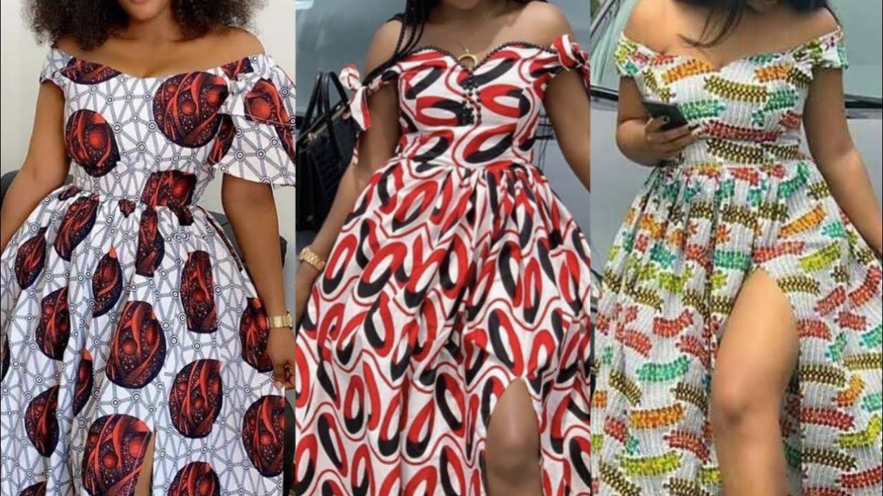 modèle robe en pagne africain 2024 - YouTube