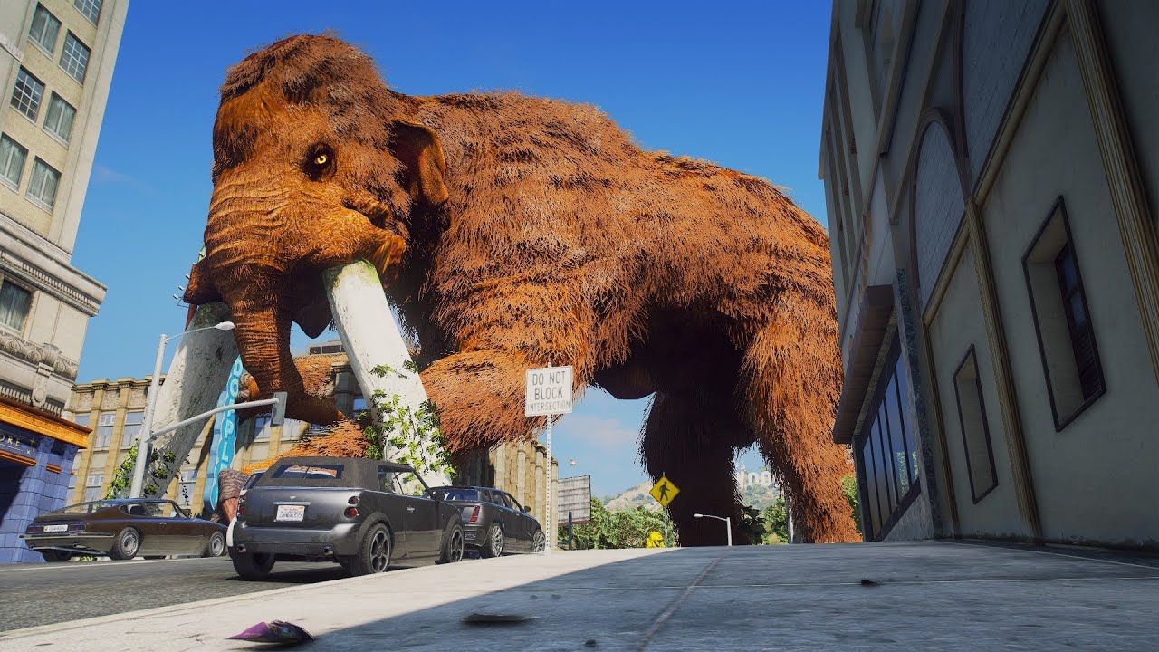 Titanus Behemoth Attack City | Godzilla King of the Monsters - GTA 5 ...