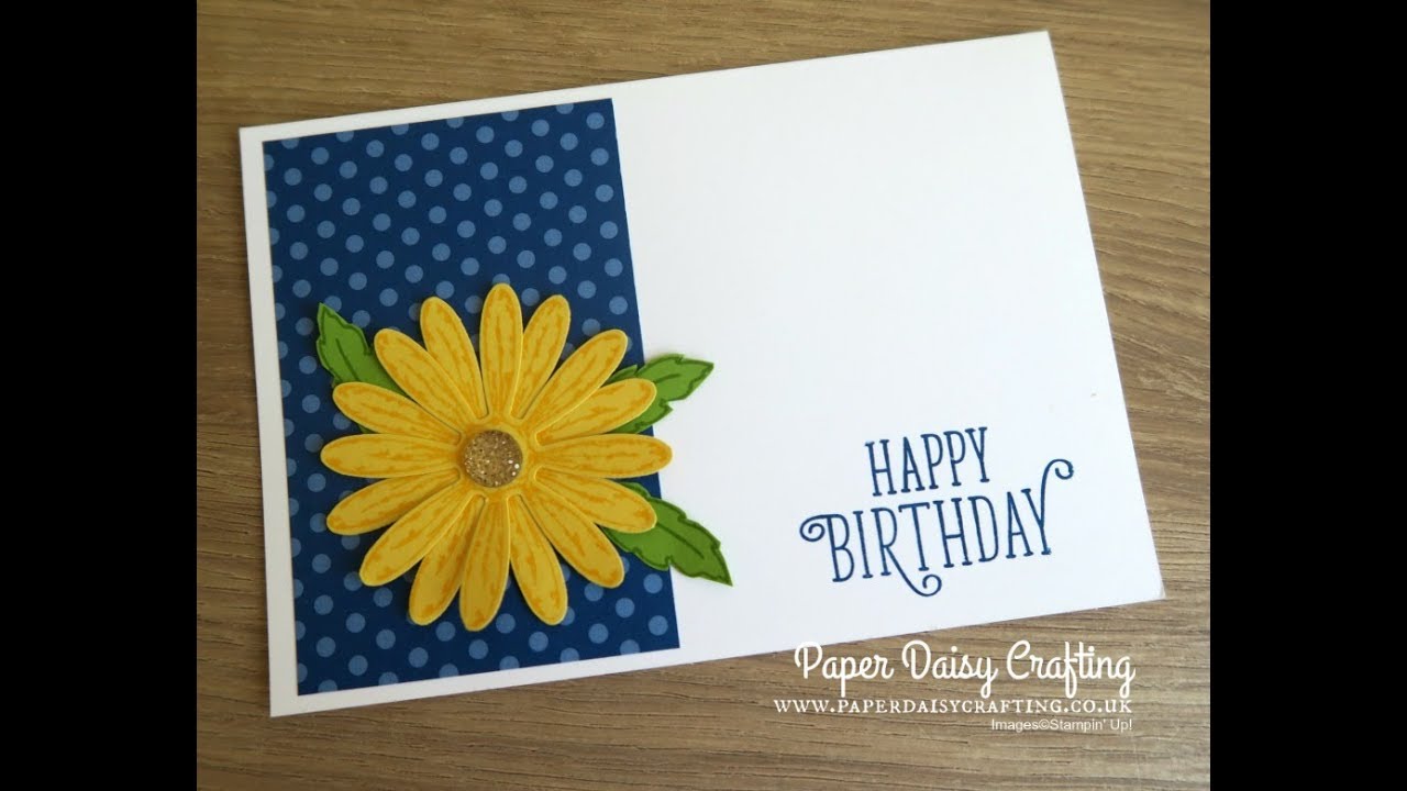 Card making for beginners Part 3 - with Daisy Delight - YouTube