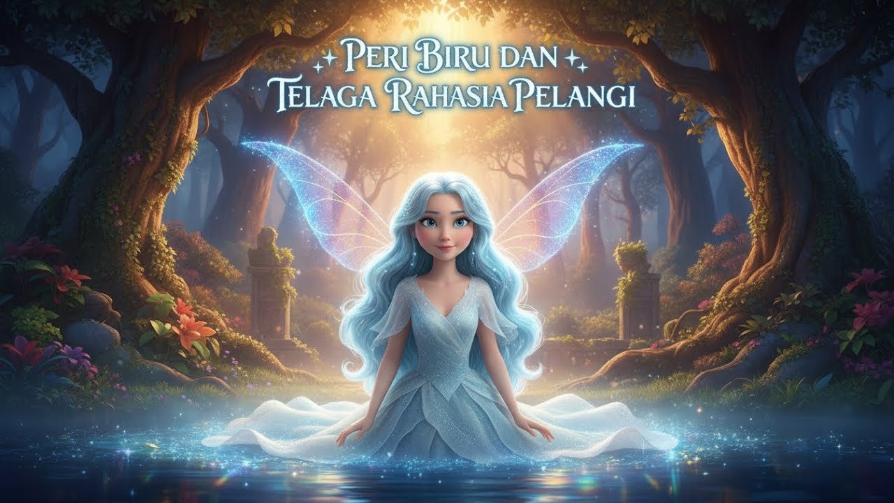 KISAH PERI BIRU & PENJAGA TELAGA | Dongeng Animasi Menyentuh Hati 💙# ...