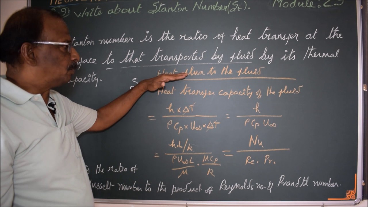 Stanton Number - M 2.9 - Heat and Mass Transfer in Tamil - YouTube