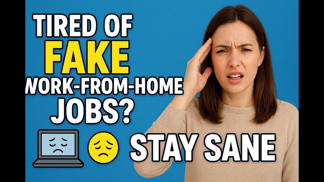 Tired of Fake Remote Jobs? Let’s Fix That! 💻 - YouTube