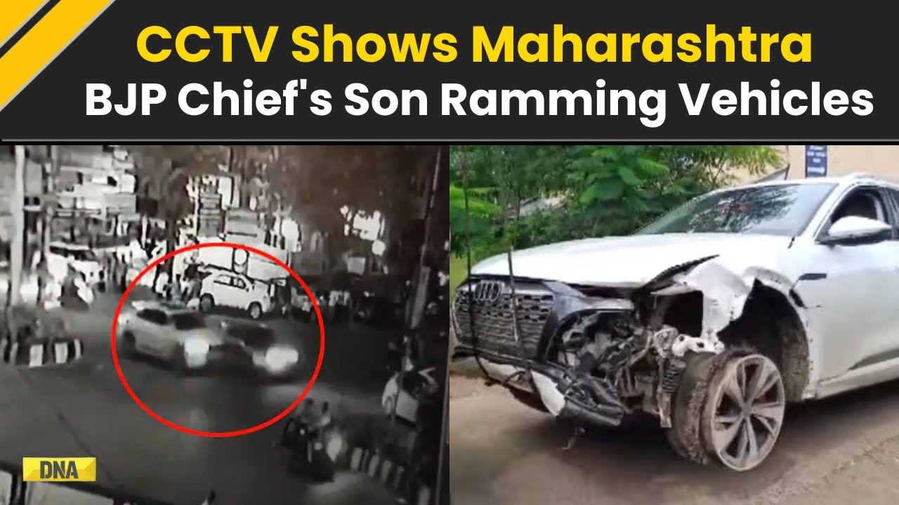Nagpur Audi Car Accident Update: CCTV Shows Audi Owned By Maharashtra ...