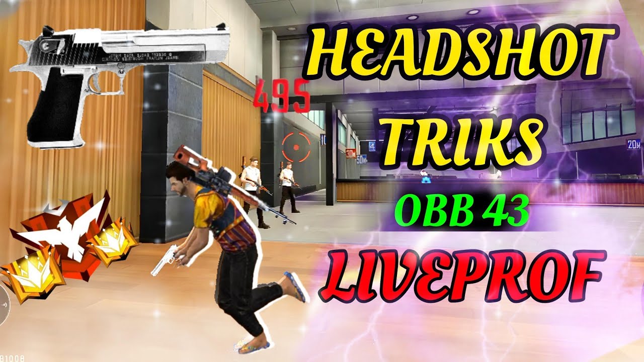 Obb 43 Secret Headshot Tricks 2024 🔥 | How to FF Headshot Tricks Simple 😎 - YouTube