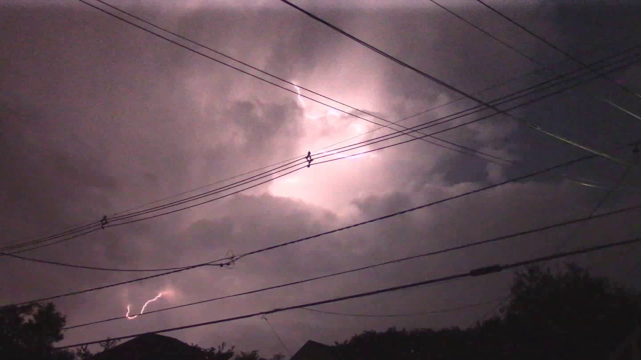 Thunderstorm Over North Arlington, Nj (With Lightning Strikes) - YouTube