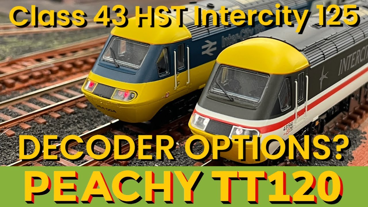 Hornby TT120 HST 125 class 43 Intercity - YouTube