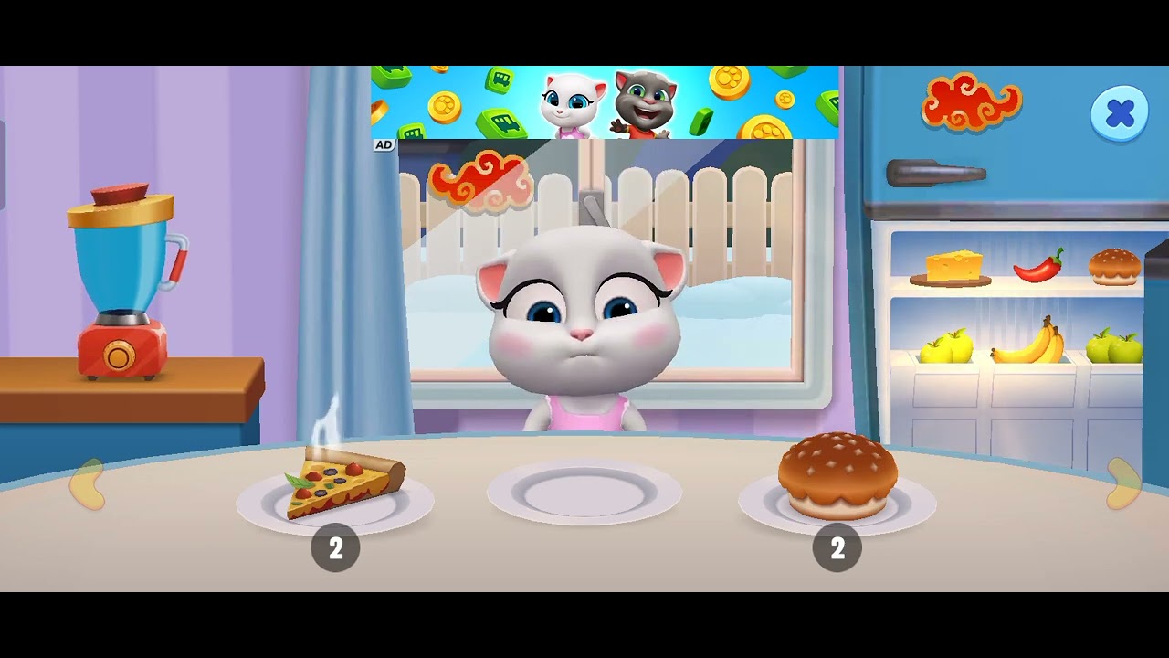 My Talking Tom and friends Eating Dinner 🥣🍽️ and Taking bath 🚿😌 ...