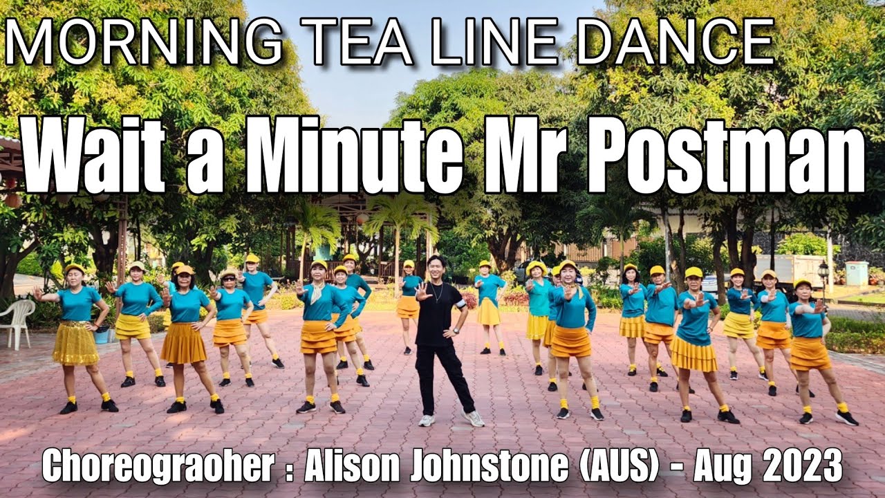 MTDANCE | Wait a Minute Mr Postman | LINE DANCE | Beginner | Alison ...