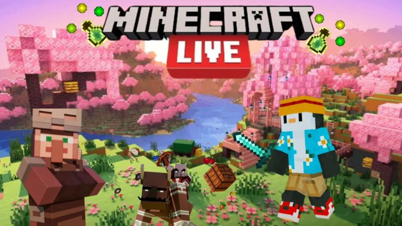 Minecraft new live stream in new survival world - YouTube