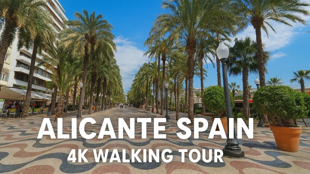 Alicante Spain 2025 🇪🇸 | 4K Walking Tour in October | Beautiful ...