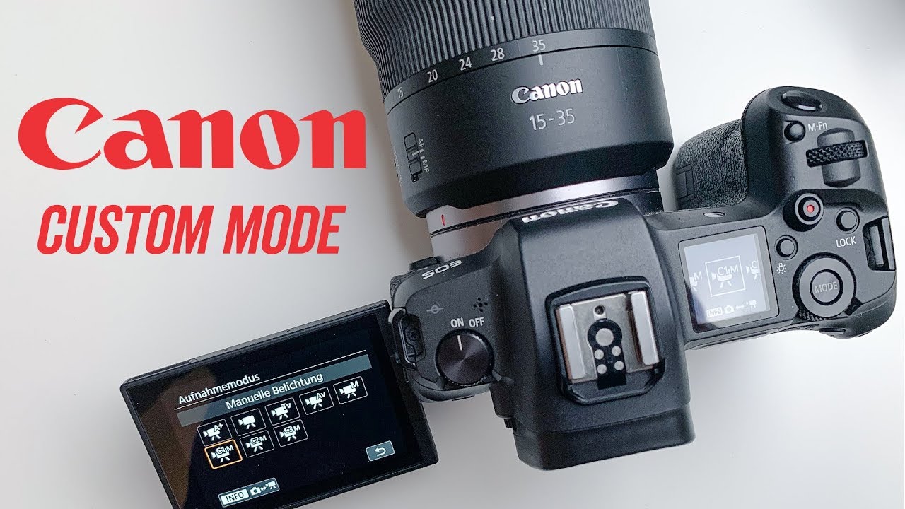 Canon EOS R - MY CUSTOM SETTINGS - YouTube