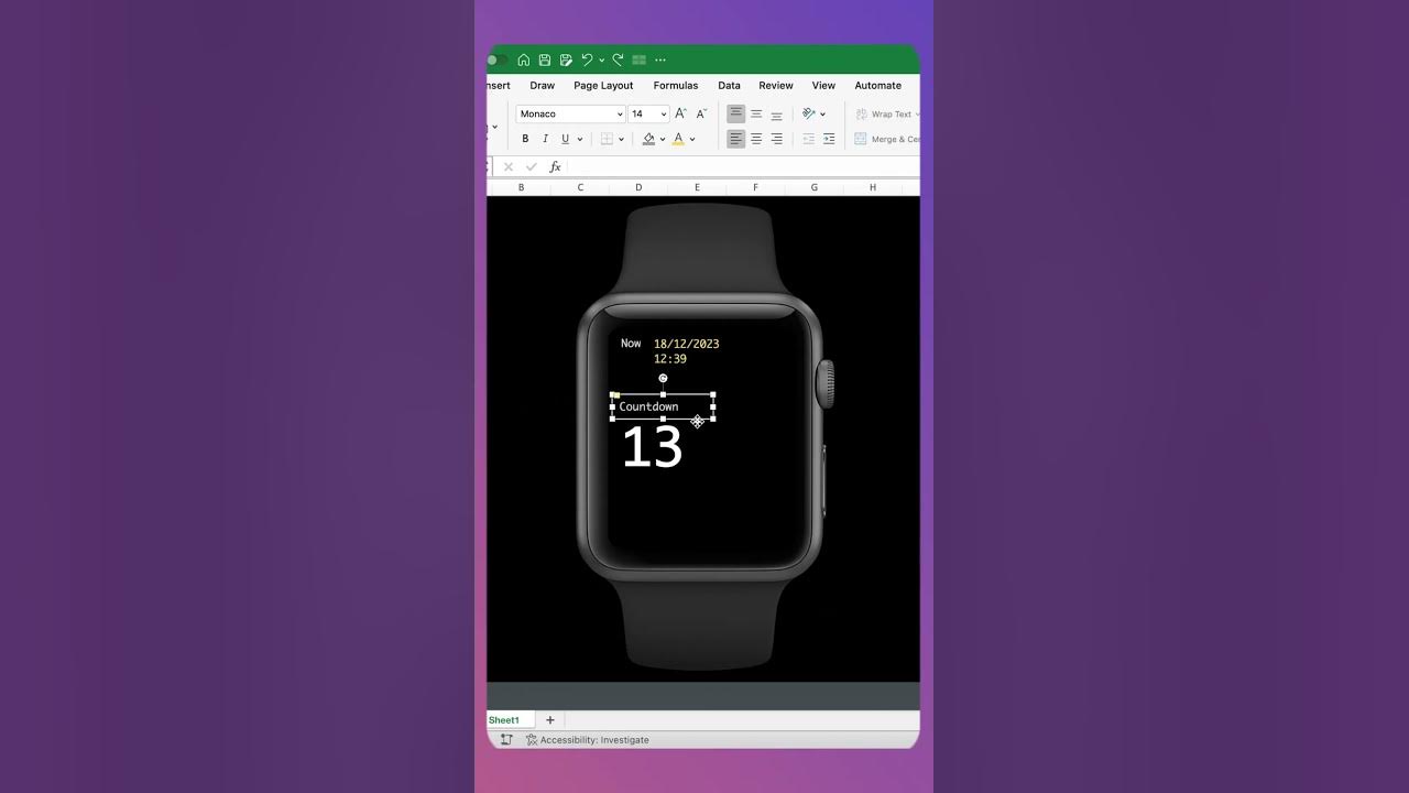 Countdown To New Year 2024 In Excelexceltech Excel Tutorial Youtube