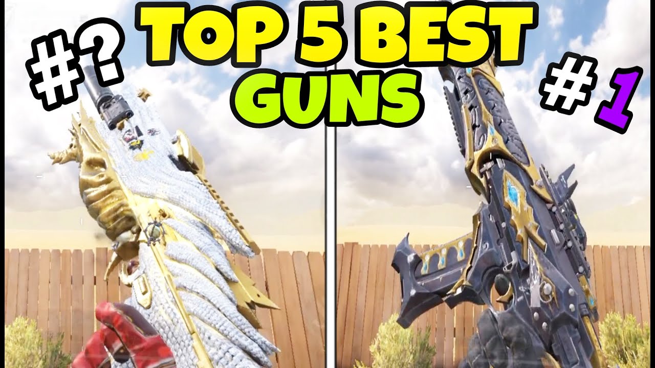 TOP 5 BEST GUNS IN SEASON 3 OF COD MOBILE | TOP 5 LOADOUTS IN SEASON 3 ...