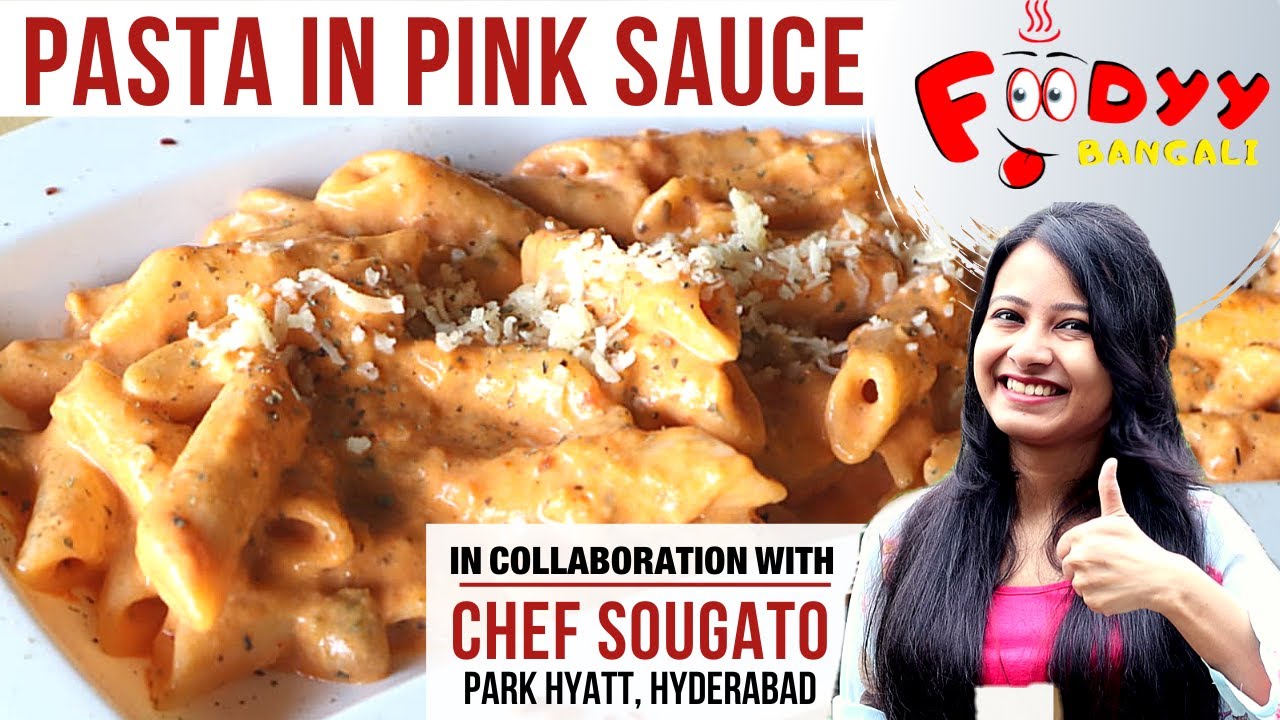 Pink sauce Penne Pasta (Mixed sauce) Recipe with Chef Sougata | Red ...