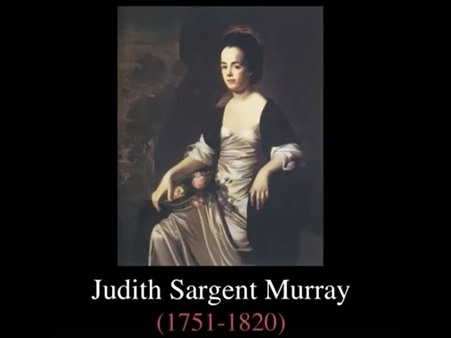 Judith Sargent Murray American Revolution