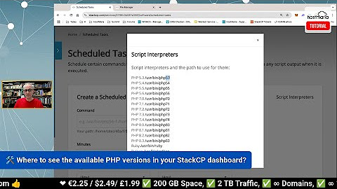 StackCP Tutorials - Cloud hosting dashboard StackCP.com - HostMaria.com - YouTube