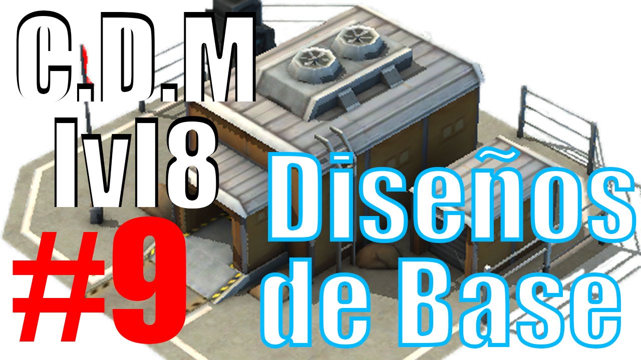 Call of Duty Heroes Diseño de base CDM Lvl8 #9 - YouTube