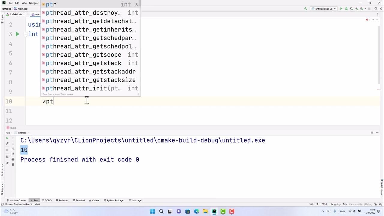 Pointers In C Referencing And Dereferencing Operators Youtube